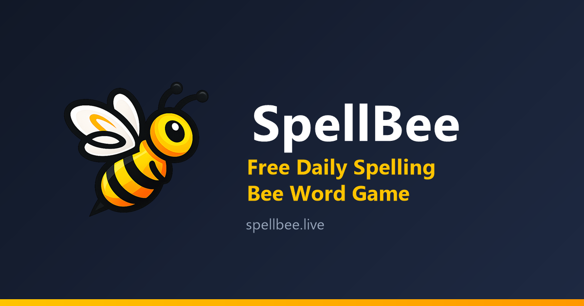 Spelling Bee Game – Free Daily Word Puzzle & Vocabulary Challenge